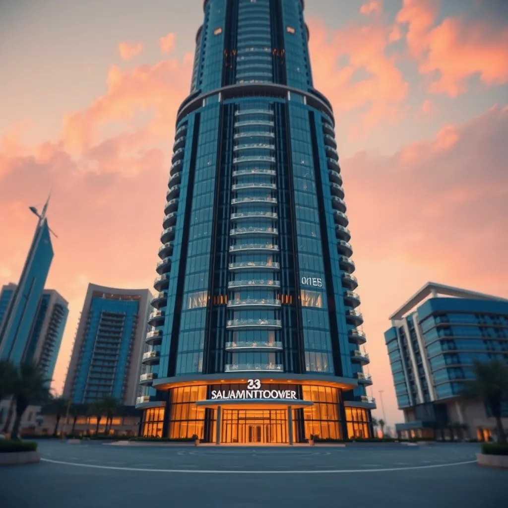Luxury Living at Salam Tower: A Dubai Landmark