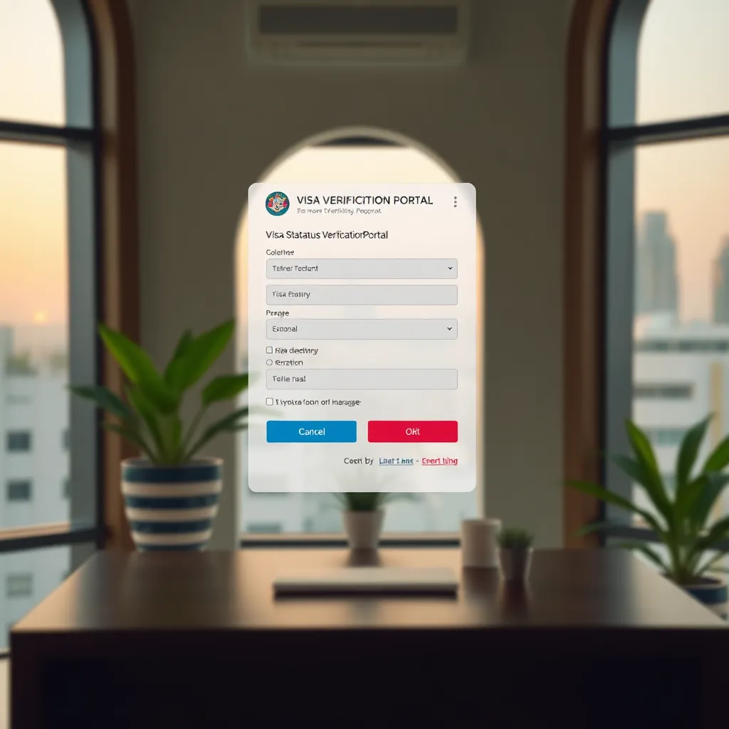 Guide to Visa Status Verification in the UAE