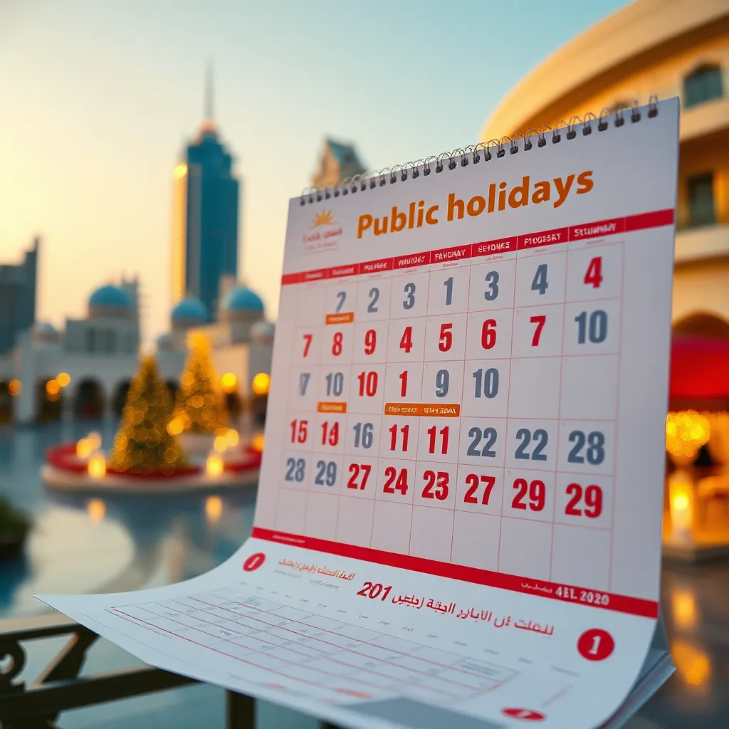 Understanding Dubai's Holiday Calendar and Real Estate